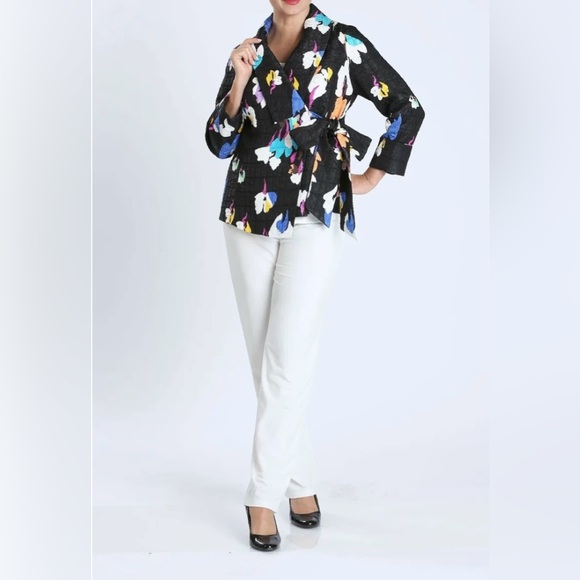 IC COLLECTION | Jackets & Coats | Nwt Ic Connie K Collection Black ...